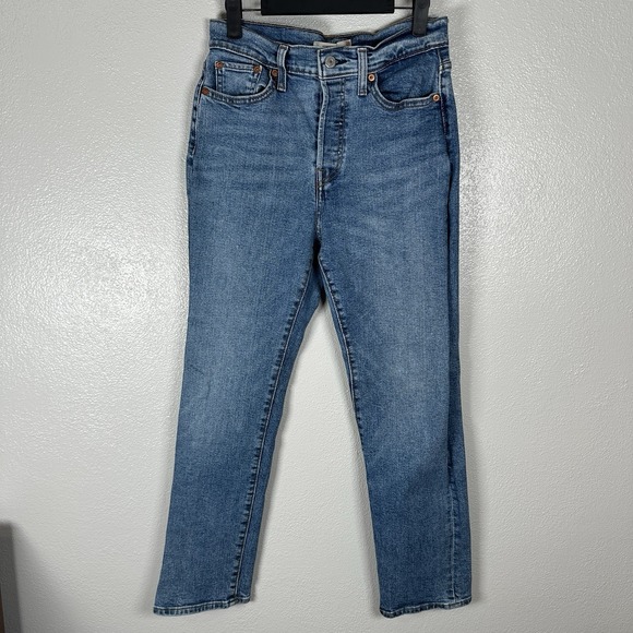 Levi's | Jeans | Levis Womens Size 28x28 Wedgie Straight Button Fly ...